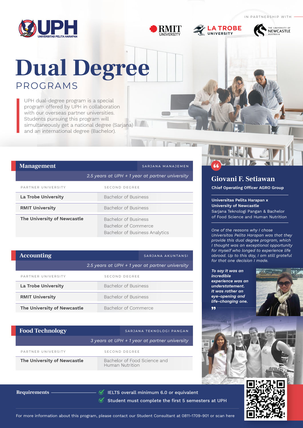 Special Programs - UPH | Universitas Pelita Harapan | True Knowledge, Faith in Christ, Godly ...