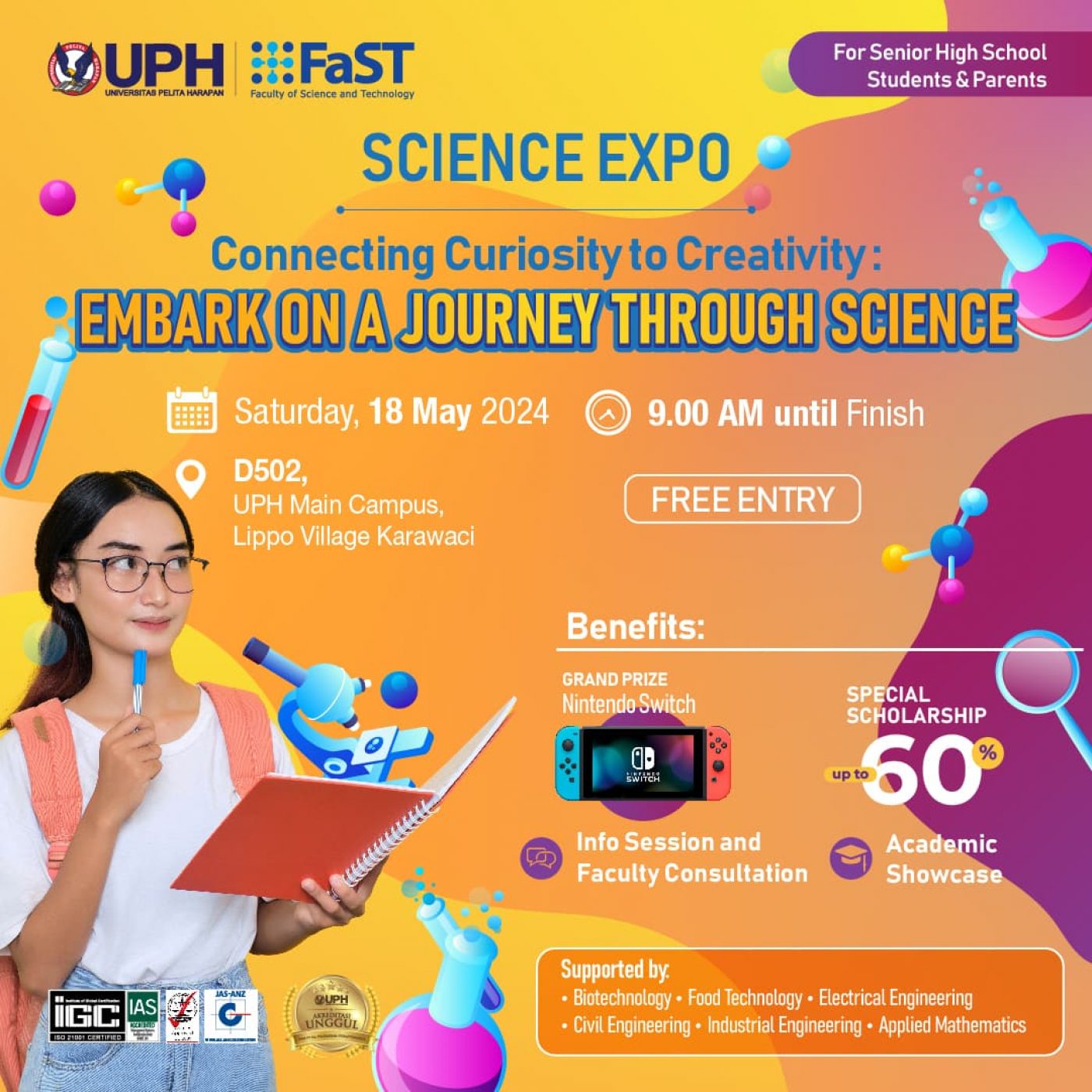 Science Expo 2024 - UPH | Universitas Pelita Harapan | True Knowledge ...